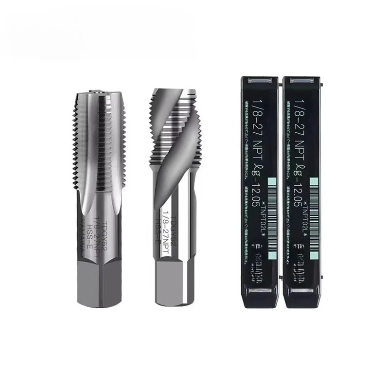 HSS Tapered PIPE Taps PT Rc ZG 1/8 1/4 3/8 1/2 3/4 Pipe Thread Tap Rp ...
