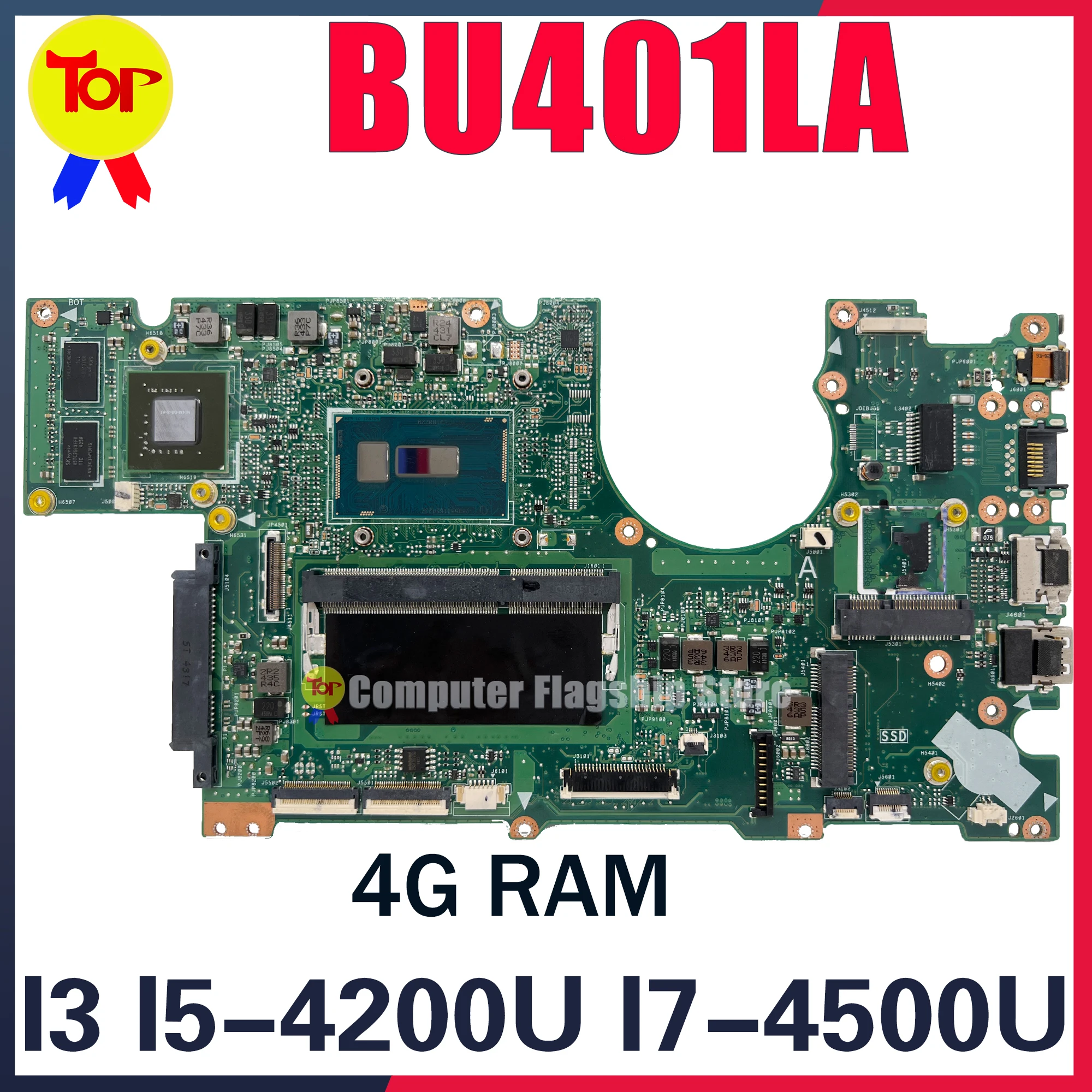 BU401LA-Mainboard-For-ASUS-ASUSPRO-Advanced-BU401L-BU401LG-BU401LAV ...