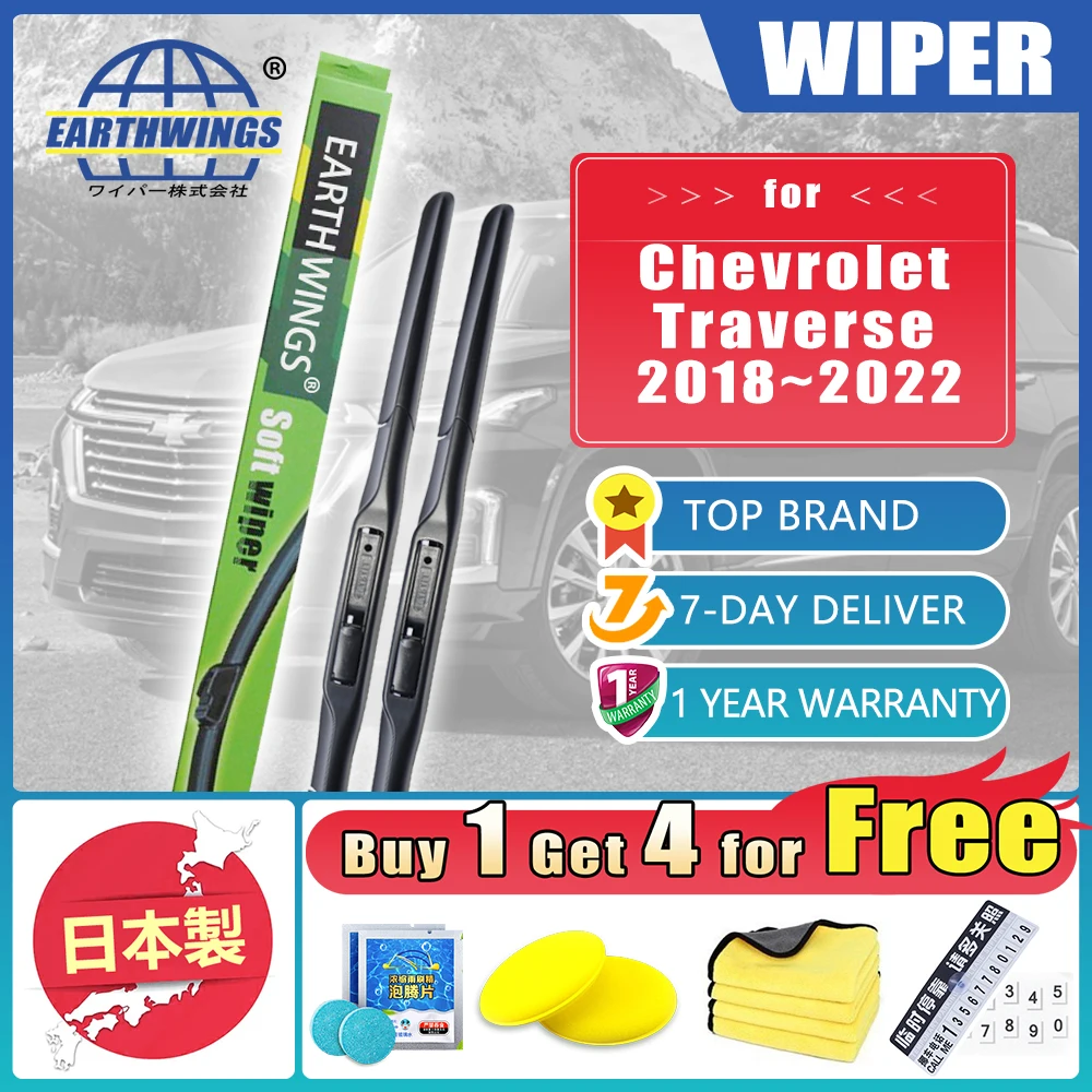 For Chevrolet Traverse 2018 2019 2020 2021 2022 Front Wiper Blades ...