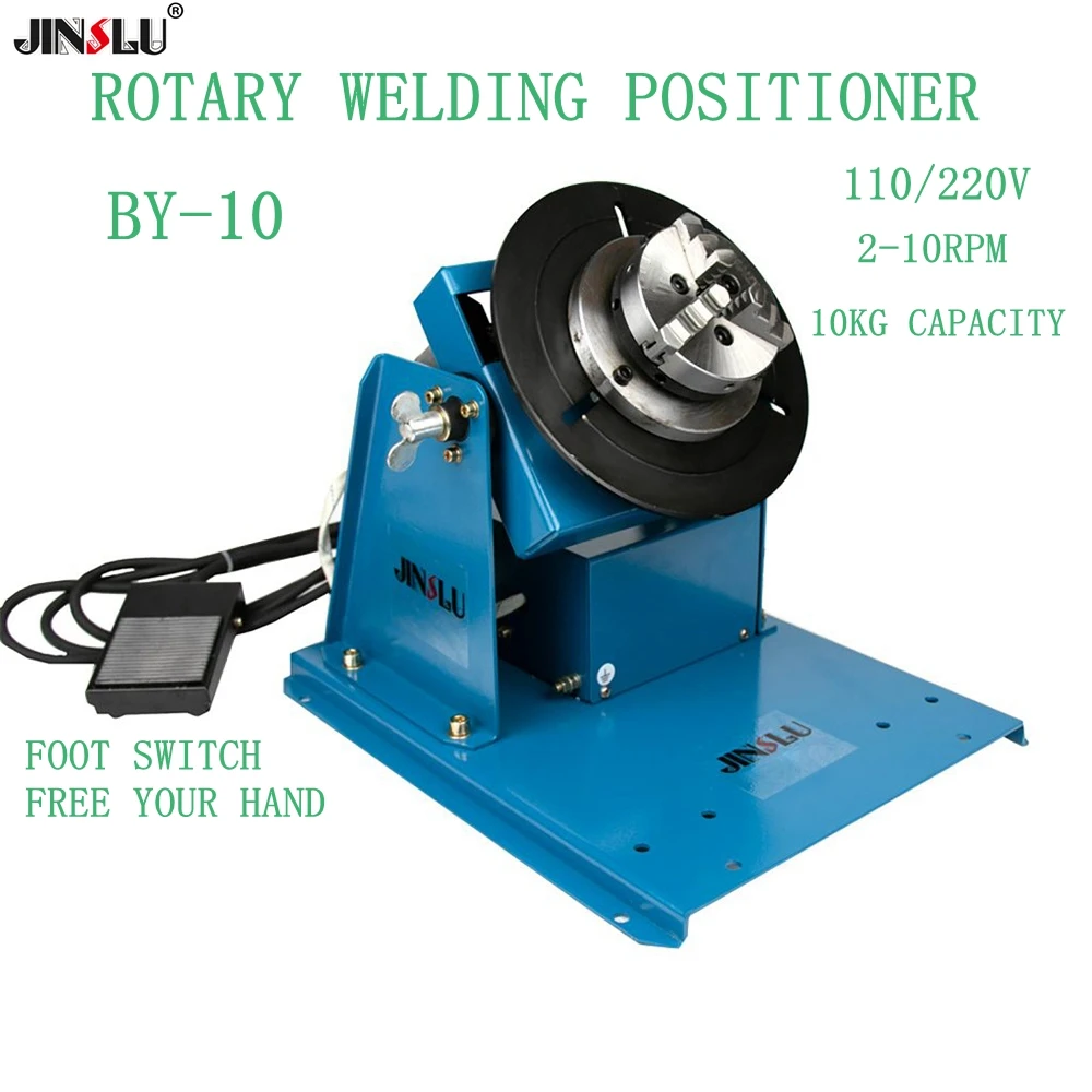 110V-220V-BY-10-10kg-Pipe-Rotary-Rotating-Turn-Table-Weld-Positioning ...