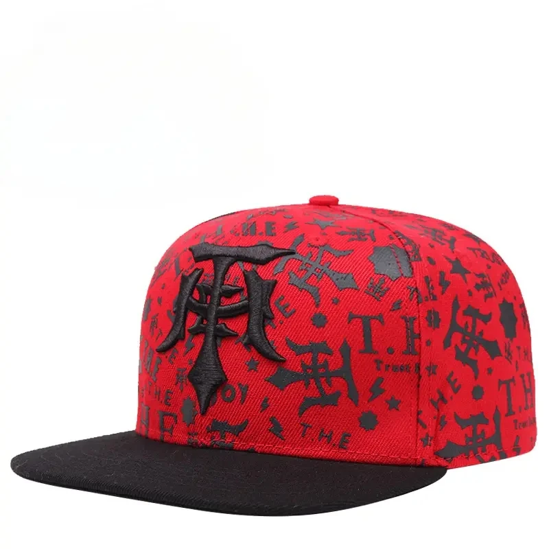 Fashion-Hip-Hop-Snapback-Cap-Men-Cotton-Adjustable-Matching-Color ...