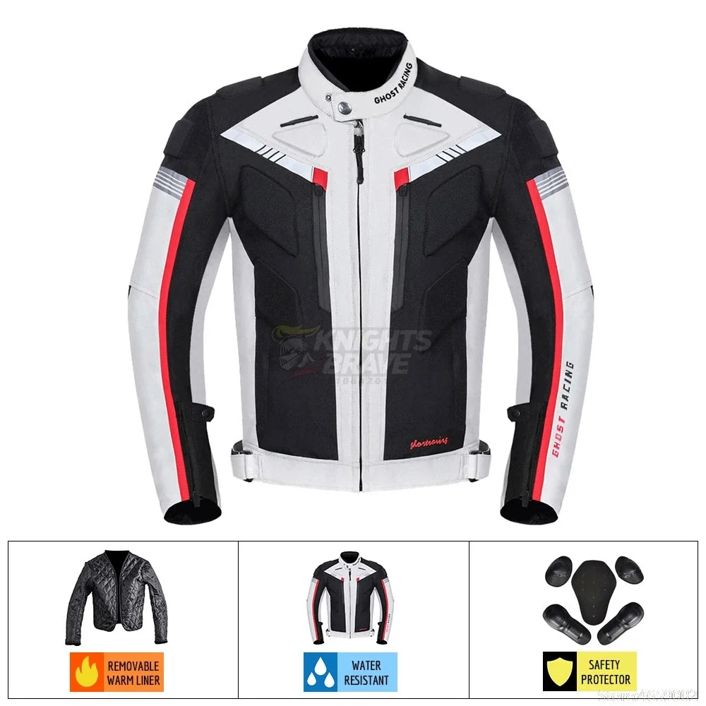 GHOST-RACING-Motorcycle-Jacket-Cold-proof-Waterproof-Motocross-Jacket ...