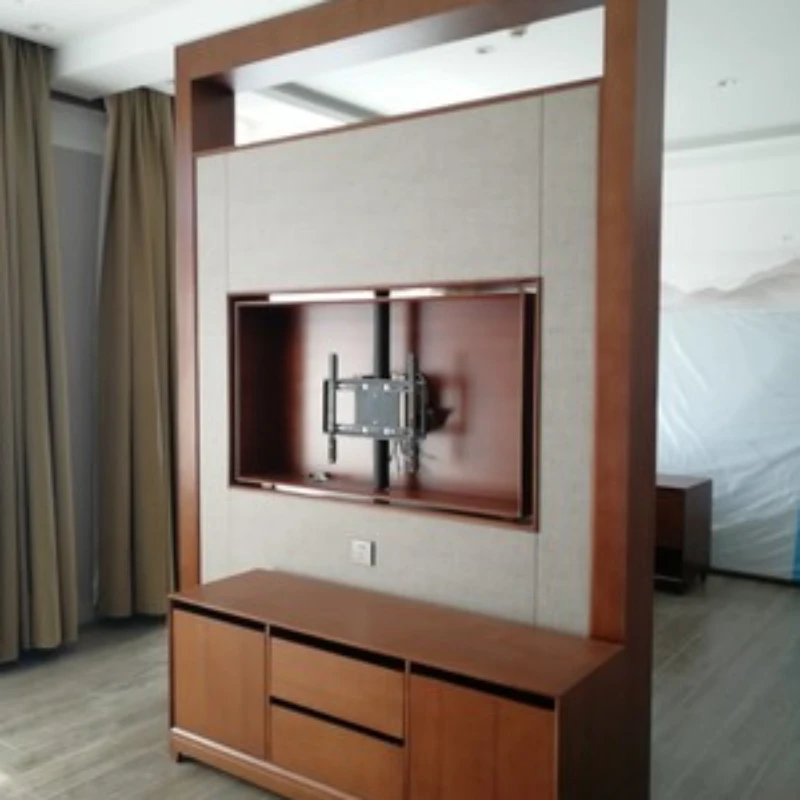 Factory-Direct-360-degree-rotating-TV-stand-Rotating-partition-wall ...
