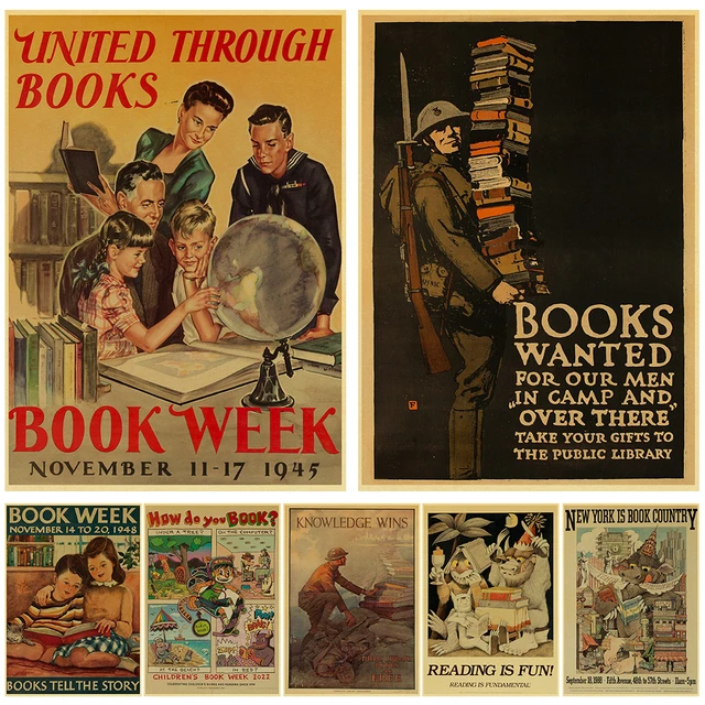 Vintage Reading Posters