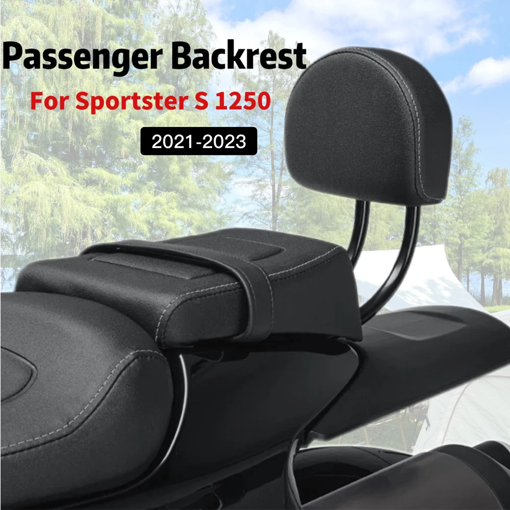 NEW-Motorcycle-Accessories-Sundowner-Passenger-Pillion-Backrest-Rear ...