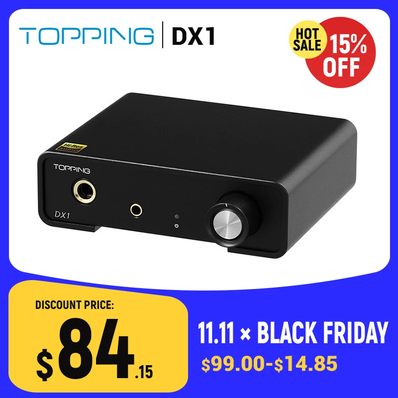 TOPPING-DX1-Mini-DAC-Headphone-Amplifier-AK4493S-XU208-DAC-Headphone ...