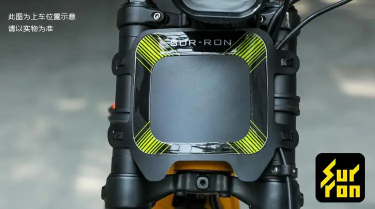 프론트 번호 플레이트 Surron 라이트 비 X 전기 자전거 자전거 SUR RON 번호판 부품| | - AliExpress