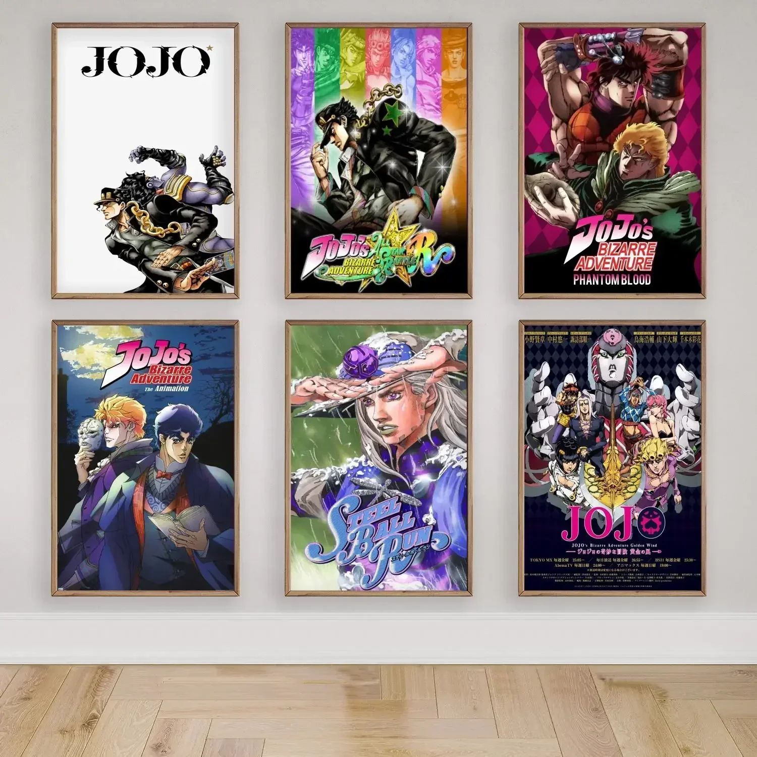 Jjba-Poster-bask-lar-Modern-aile-oturma-odas-ev-dekor-i-in-duvar-sanat ...