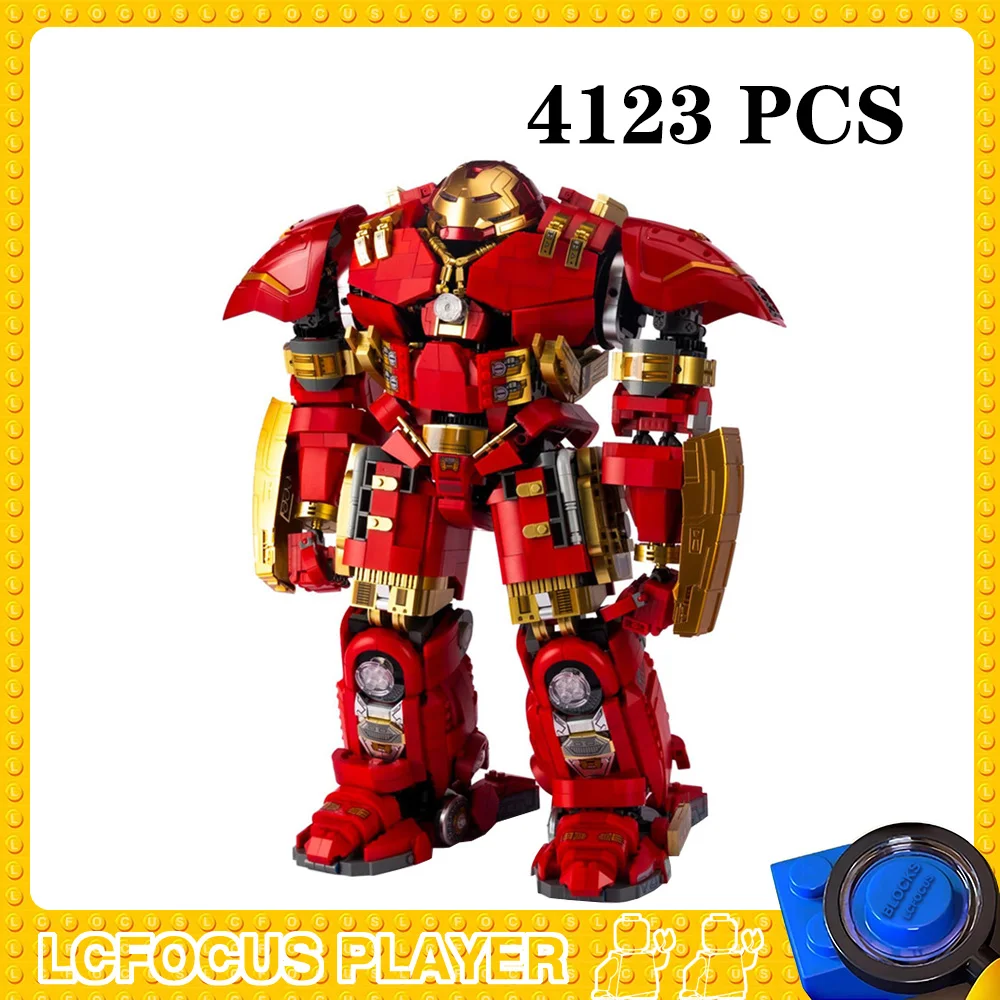 4123PCS-MK44-Hulkbusters-Ironman-Robot-Superheroes-Figures-Building ...