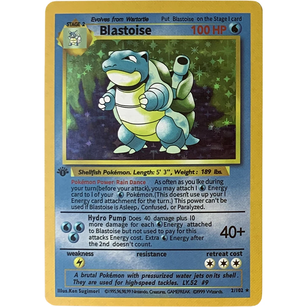 Pokemon Cards Blastoise