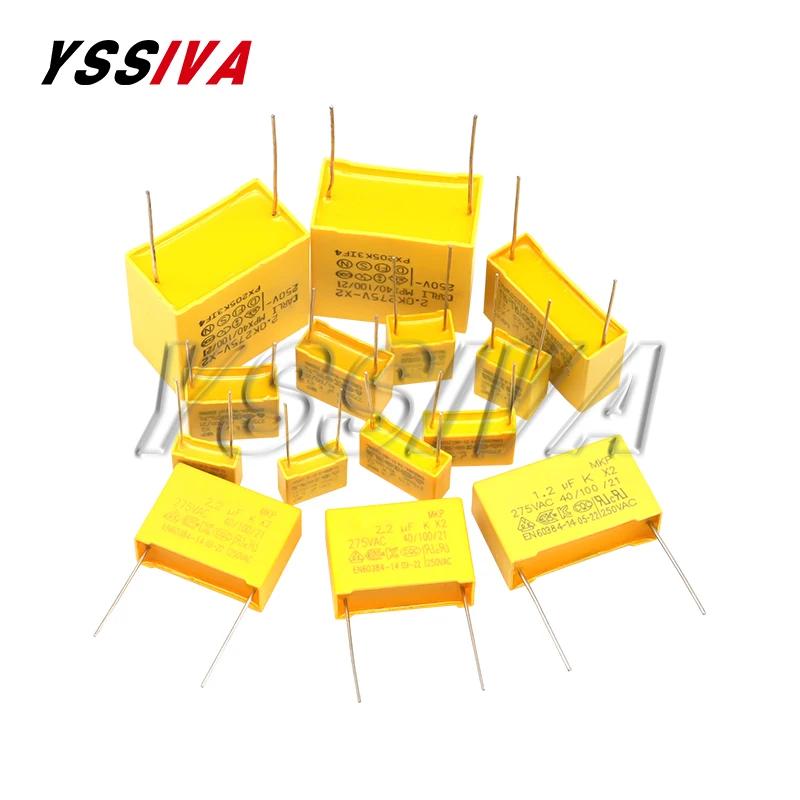 10pcs-275VAC-X2-Safety-capacitor-275V-10mm-15mm-22-5mm-27-5mm-0-022UF-0 ...