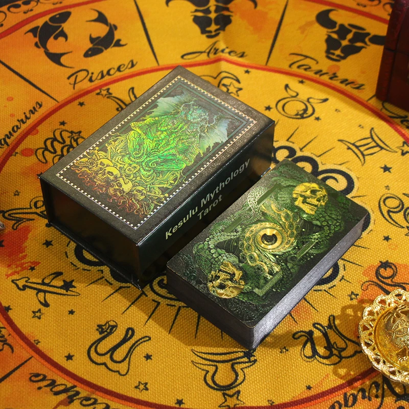 Cthulhu Playing Cards | Cthulhu Board Games | Tarot Cards Cthulu | Foil ...