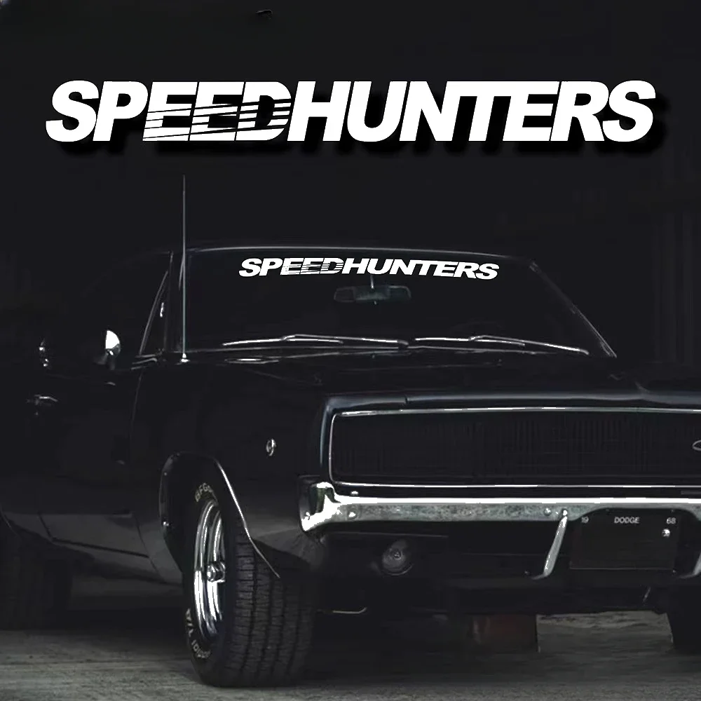 Various Colors Speed Hunters English Letter Car Windshield Stickers DIY ...