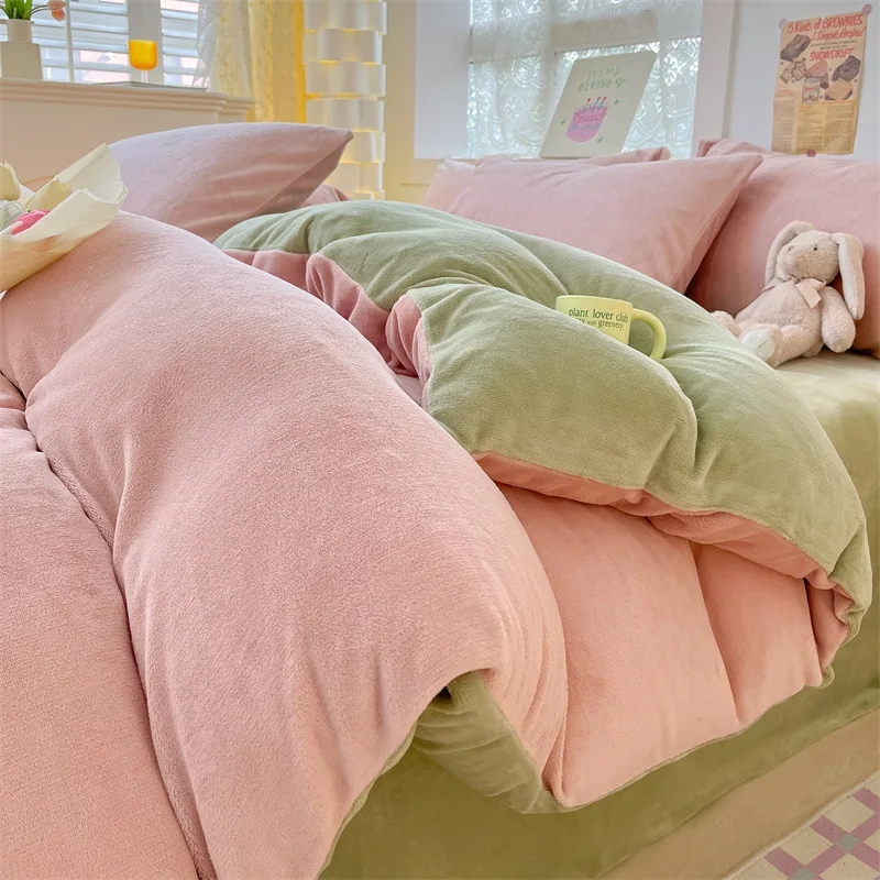 Funda-de-edred-n-de-terciopelo-de-leche-para-Qeen-King-edred-n-grueso-y ...