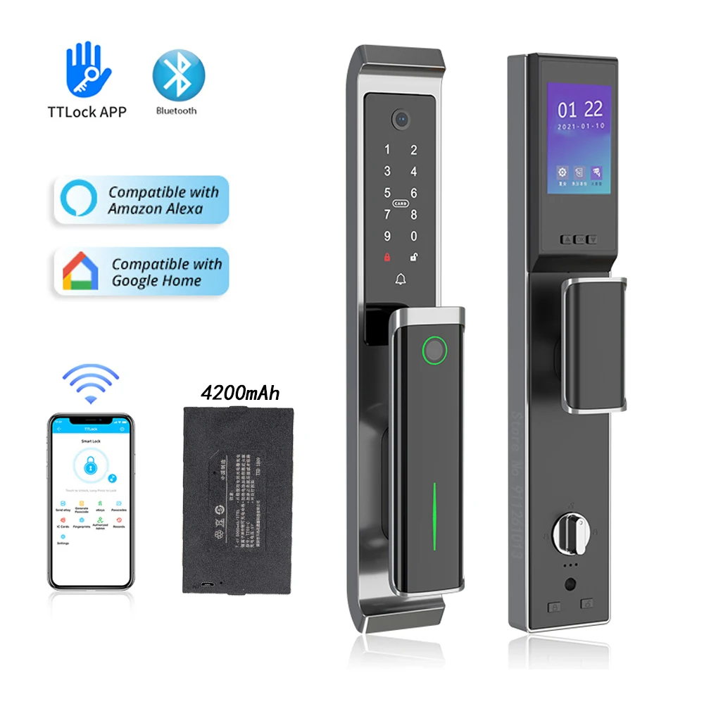 TTlock Smart Lock Fingerprint Electronic Door Lock Intelligent ...