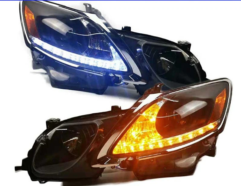 Headlight for Lexus GS300 GS350 GS430 LED Daytime Running Lights Turn ...