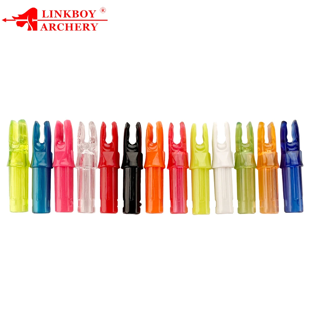 60pcs Arrow Internal Arrow Nocks ID6.2mm OD7.6mm Bow and Arrows Hunting ...