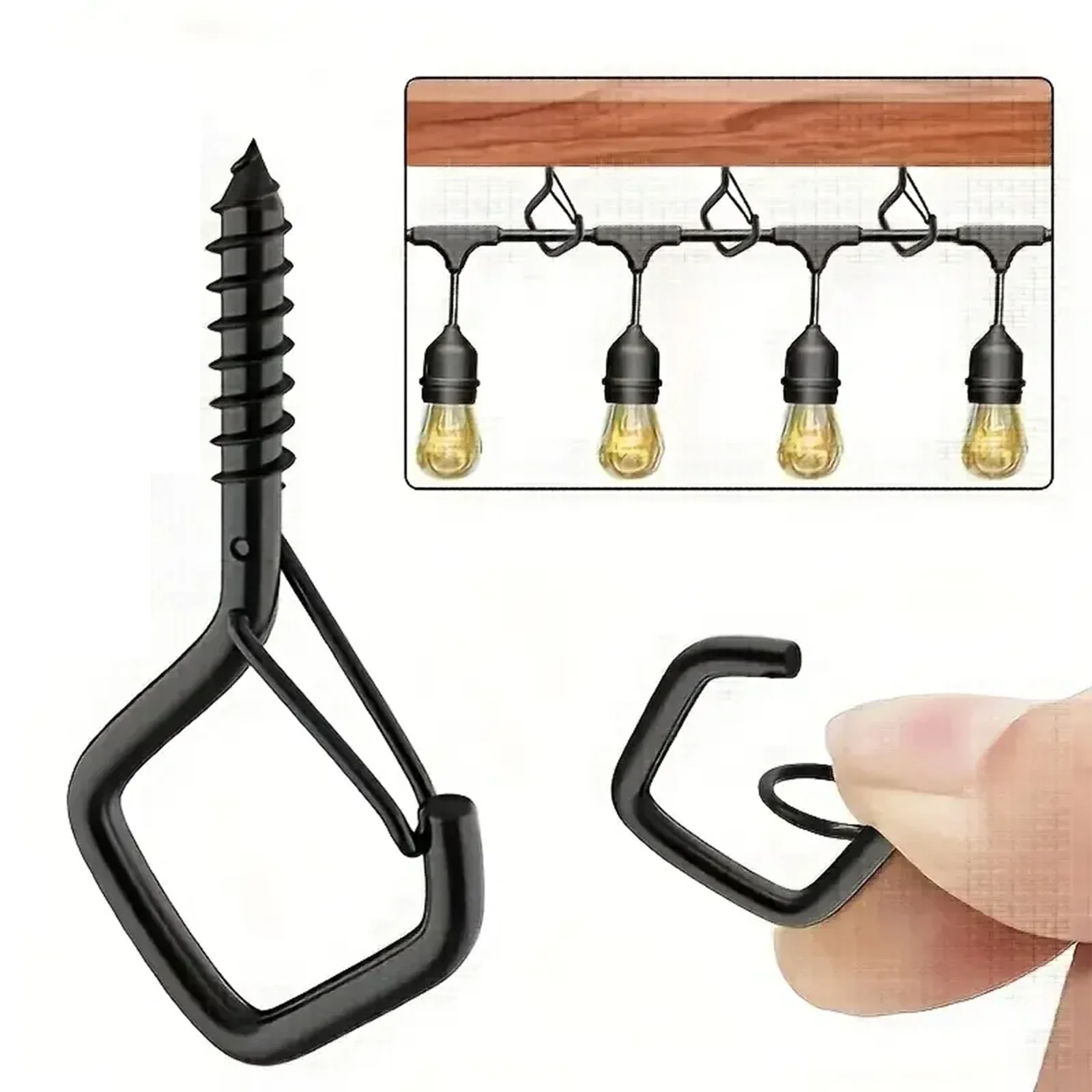 10-Pcs-Square-Snap-Safety-Hooks-Sturdy-Anti-Drop-Hanging-with-Buckles ...