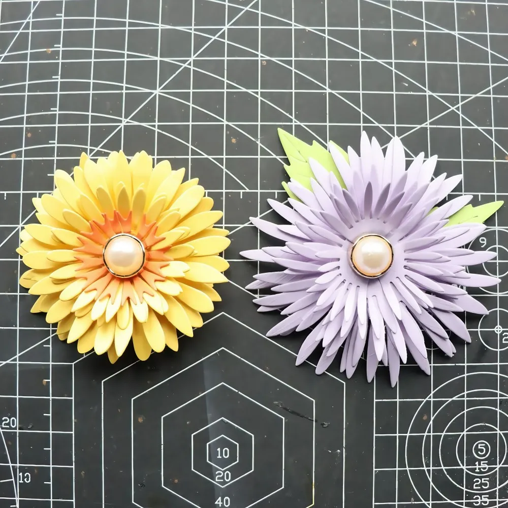 Daisy Flower Metal Cutting Dies Stencils for DIY Scrapbooking photo ...