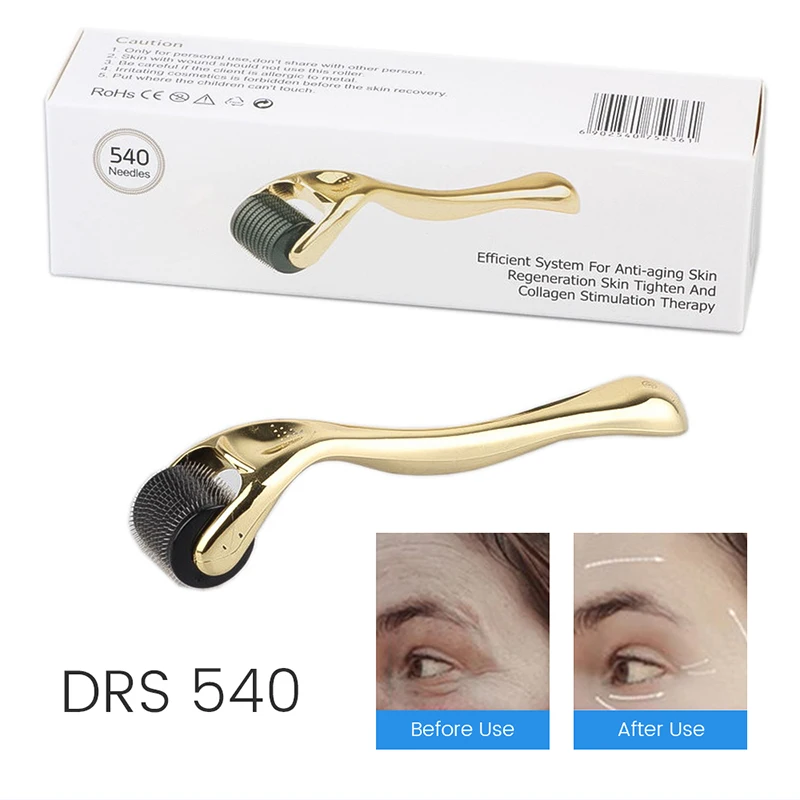 Facial-Microneedle-Roller-Massage-DRS-540-Derma-Roller-Needle ...