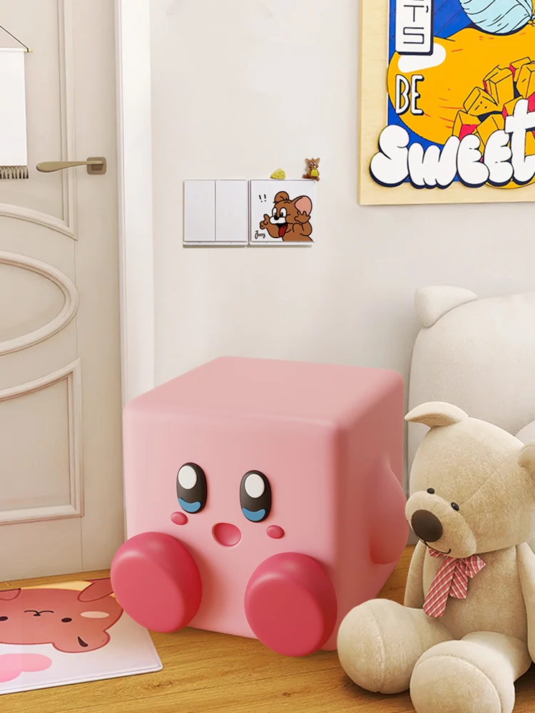 Kirby-of-the-Stars-cute-home-door-stool-for-changing-shoes-creative ...