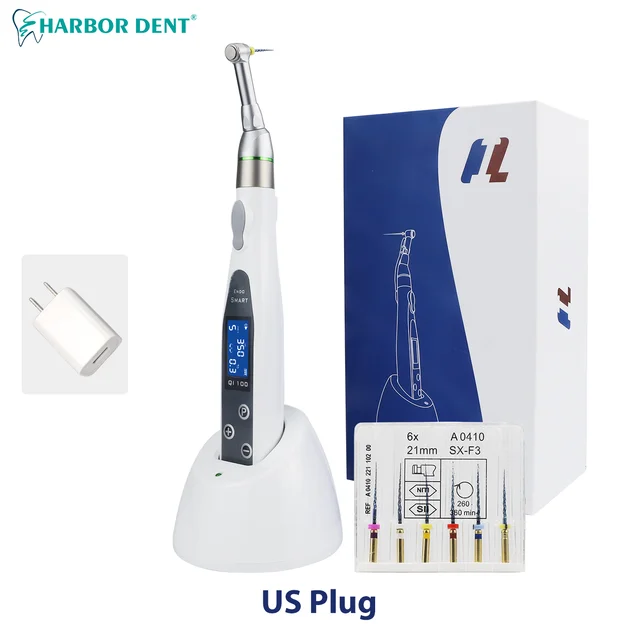 EndoMotor 16:1 Dental Reduction Equipment Wireless Endo With LED Light ...