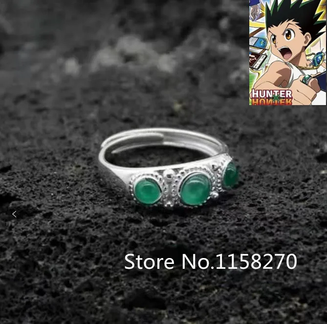 Hunter x Hunter Gon Freecss Cosplay Ring Jewelry Prop Accessories Can ...