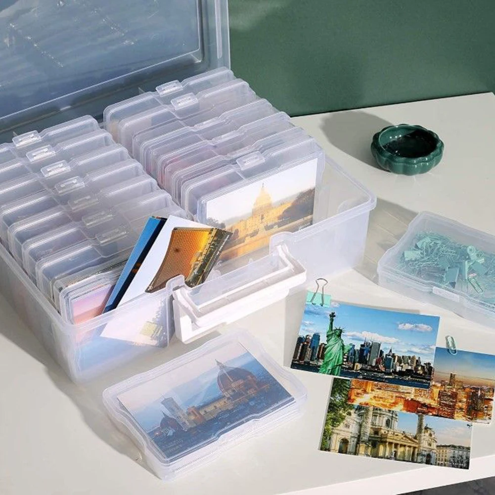 Photo-Storage-Box-Photo-Keeper-Cases-Plastic-Photo-Storage-Organizer ...