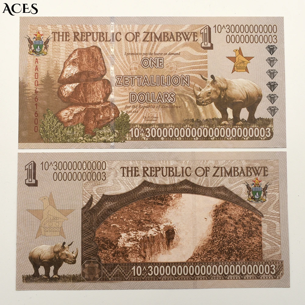New-Zimbabwe-Paper-Money-One-Zettalilion-Dollars-African-Banknotes-Art ...
