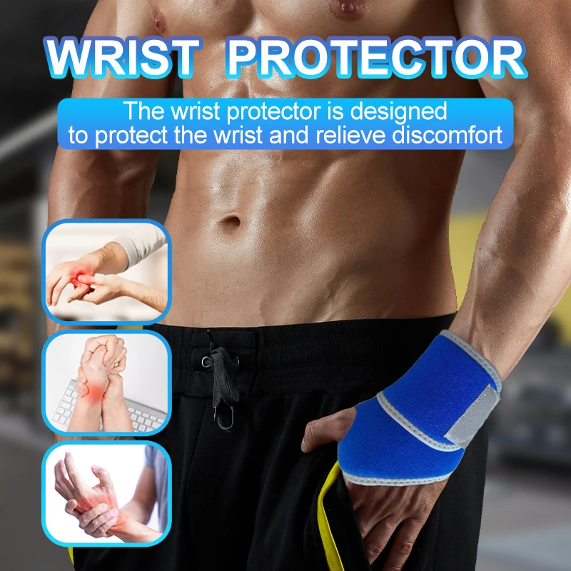 1PCS-Adjustable-Wrist-Guard-Lightweight-Breathable-And-Non-Stuffy-Fixed ...