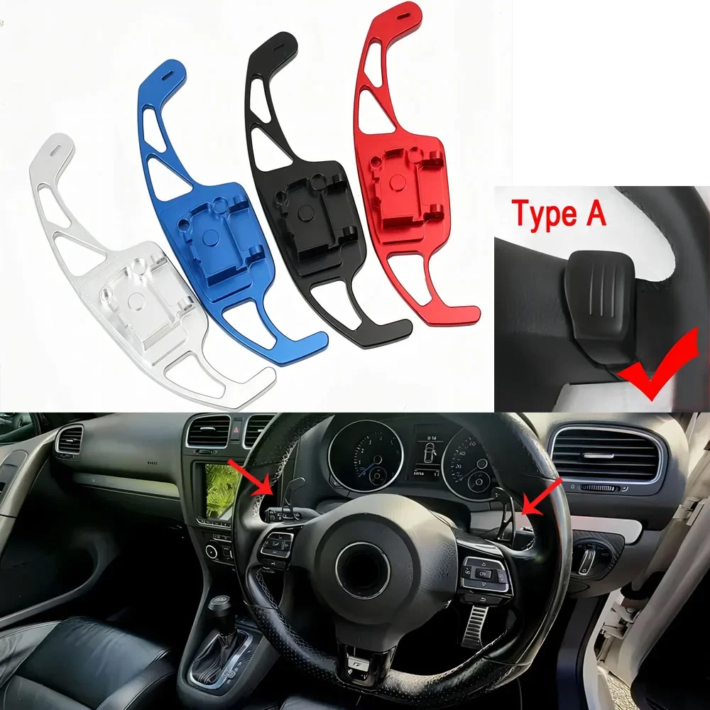 Car-Steering-Wheel-DSG-Shift-Paddles-Extender-For-VW-Golf-5-6-MK6-GTI-R ...