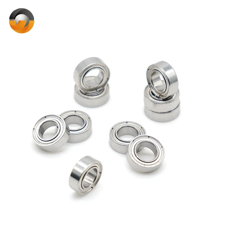 2Pcs 5x9x3 mm SMR95ZZ ABEC-9 Stainless Steel Bearings For DAIWA ...