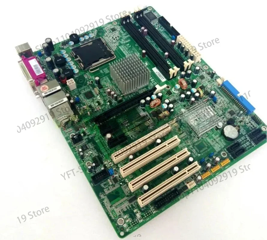 Motherboard-4-PCI-2-COM-2-LAN-with-RAM-LGA775-CPU-100-OK-Original ...