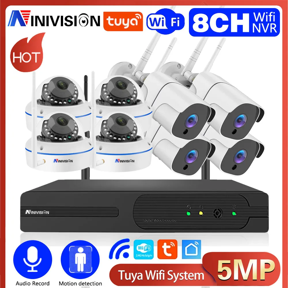 Tuya-Smart-8CH-5MP-CCTV-Video-Surveillance-System-Wireless-NVR-Kit ...