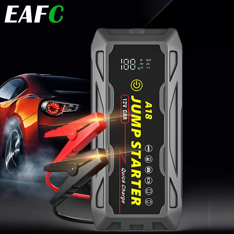 Carro portátil Jump Starter, banco de alta potência, impulsionador da ...