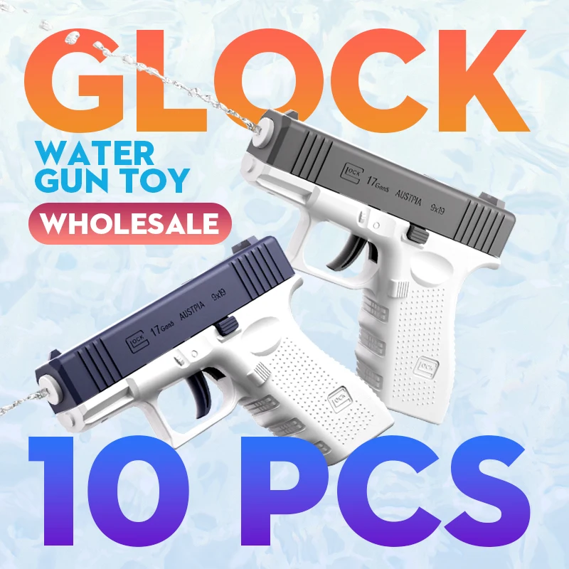10-Pcs-Water-Gun-Glock-Pistol-Toys-Non-Electric-Mini-Version-Outdoor ...