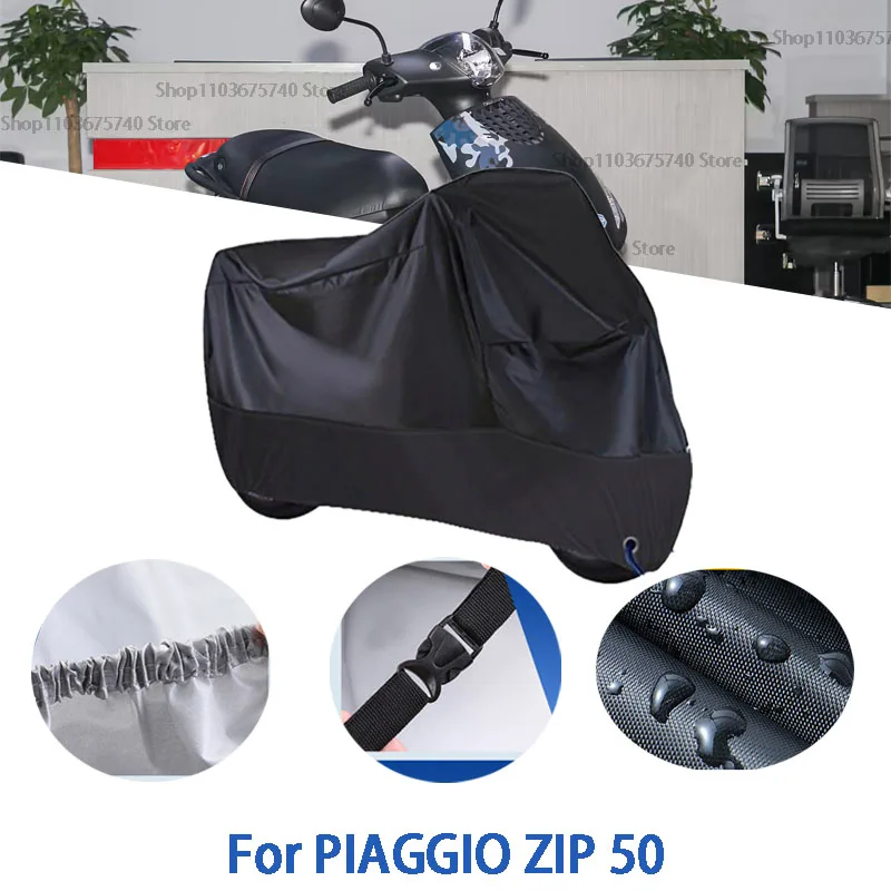 Motorcycle Full Covers For PIAGGIO ZIP 50 Car Outdoors Sun Protection ...