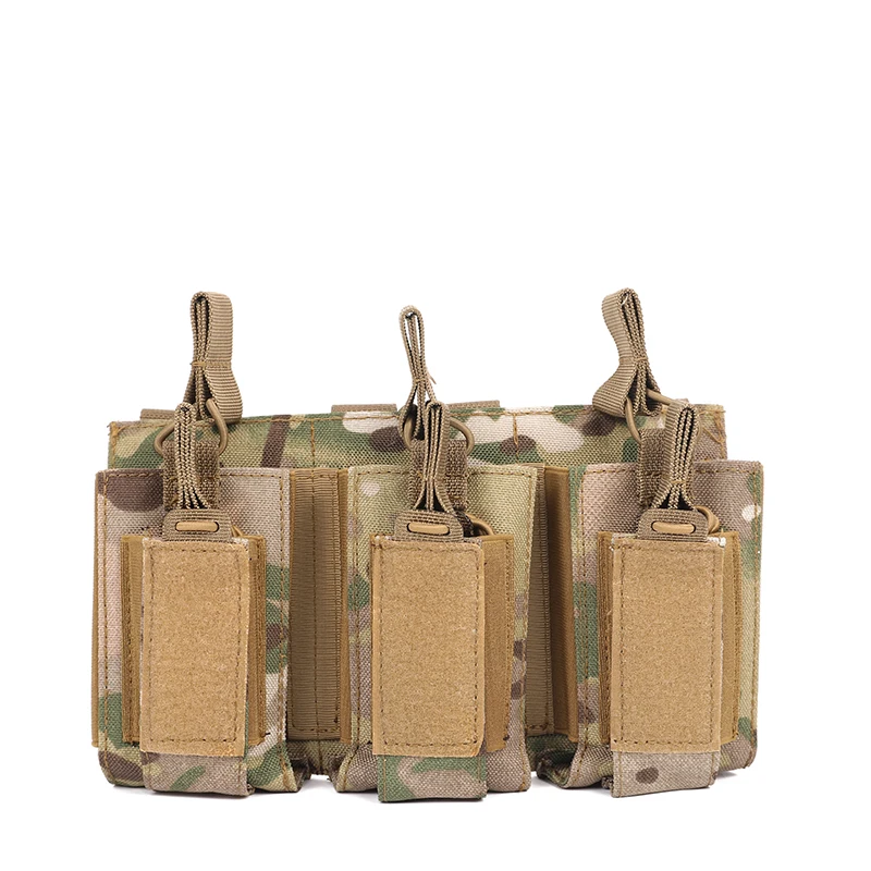 Tactical Mag Holder Triple Mag Pouch Open-Top Mag Pouches Magazine ...