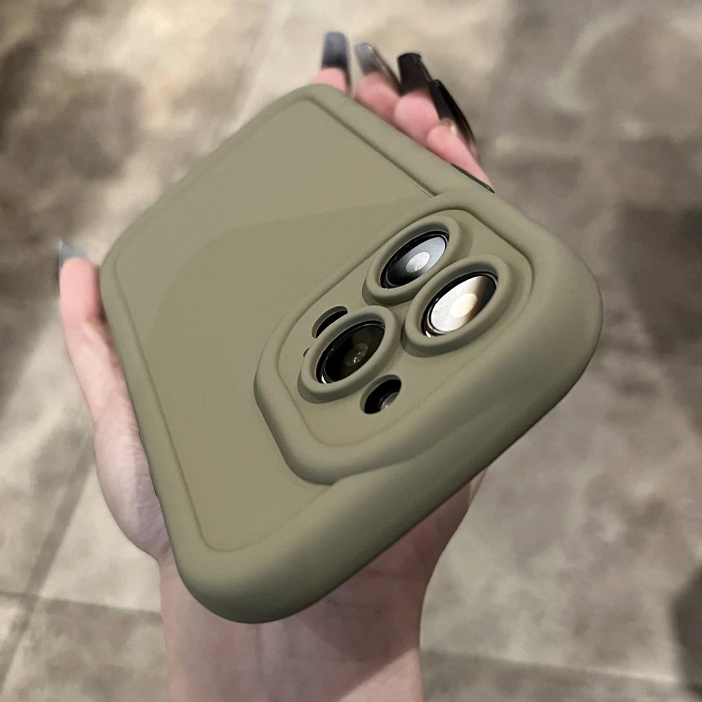 Matte-Soft-Liquid-Silicone-Phone-Case-For-iPhone-11-12-13-14-15-16-Pro ...