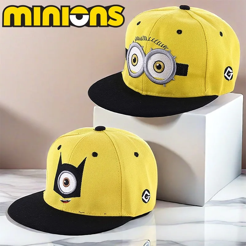 Minions-Baseball-Cap-Anime-Kids-Funny-Travel-Hip-Hop-Sun-Visors-Fashion ...