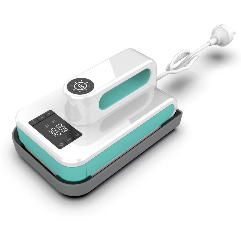 Mini Heat Press Machine Portable Small Platen EasyPress Iron 110/220V ...