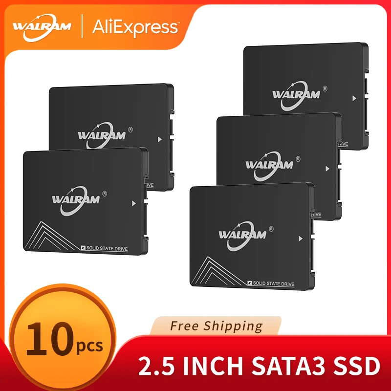 WALRAM SSD 120gb Sata3 Ssd Hard Disk 128gb 240GB 256GB 480GB 512GB ...