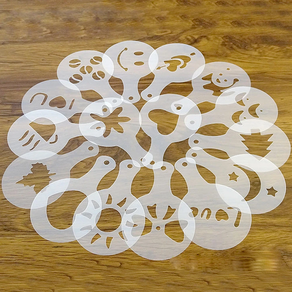 6.8/8.5/12cm DIY Layering Stencils Painting Scrapbook Coloring Embossing Album Decorative ...