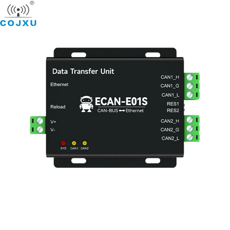 Can to Ethernet Protocol Converter, Can2.0, conversor, COJXU, ECAN-E01S, TCP, UDP, 8-28V ...