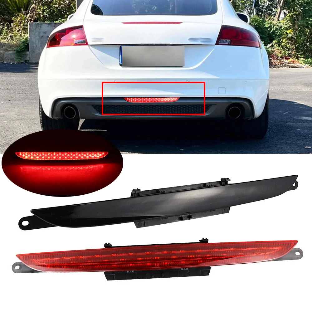 Car LED Rear Tail Light Rear Lamps Rear Bumper Center Reflector Fog ...