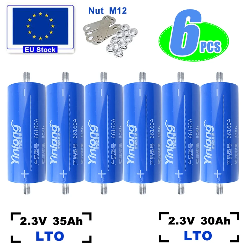 Yinlong-2-3V-30Ah-35Ah-66160-Lithium-Titanate-Battery-LTO-Cells-Brand-New-Rechargeable-Battery ...