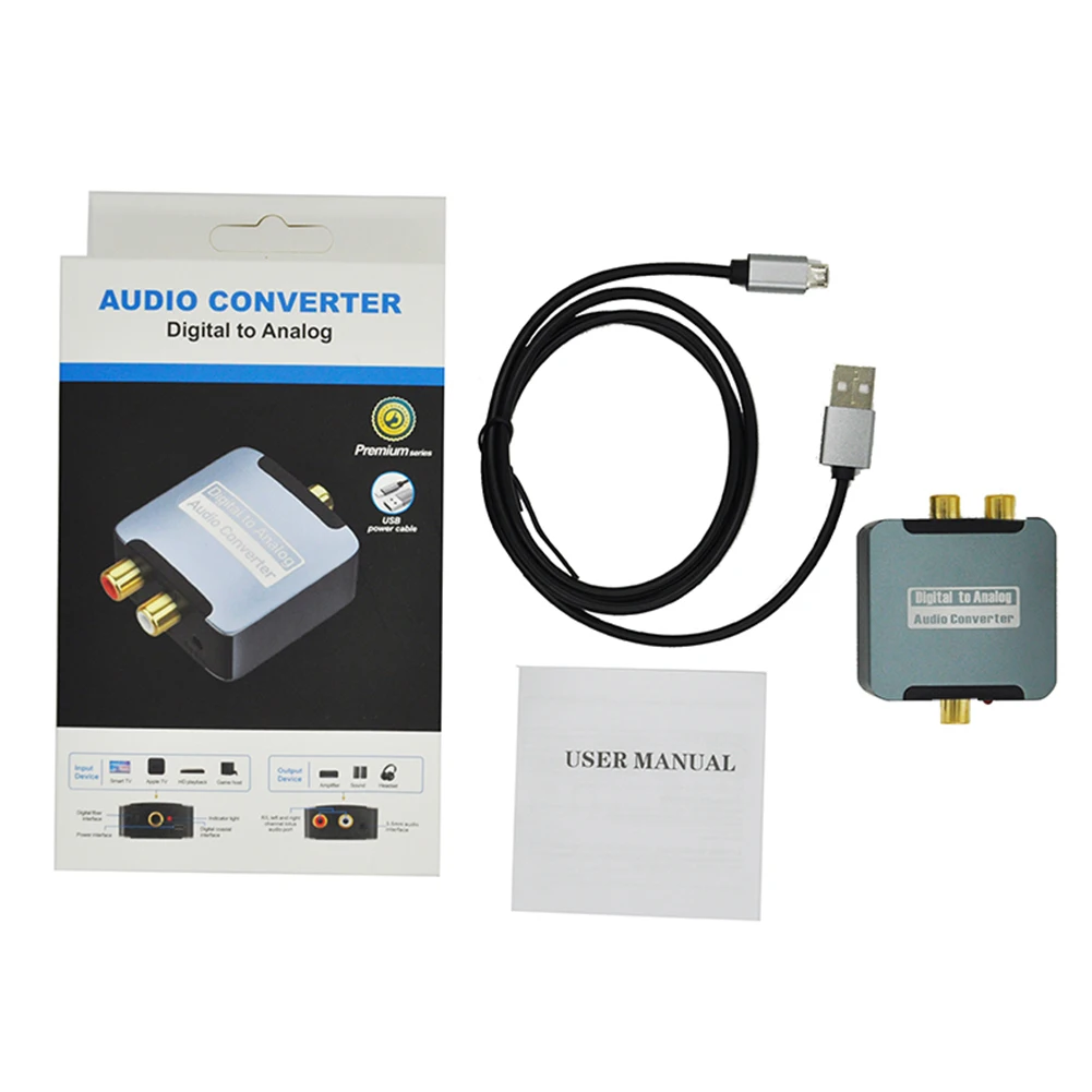 Câbles et connectiques,Convertisseur de sortie à fibre optique coaxiale ...