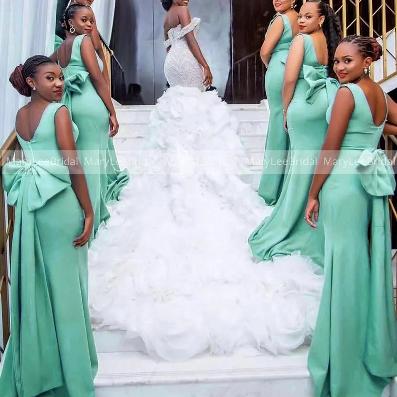 Light Turquoise Bridesmaid Dresses