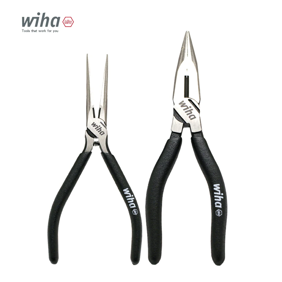 WIHA-Black-Forest-Snip-Nose-Pliers-Cr-v-Electrician-Repair-Tools-For ...