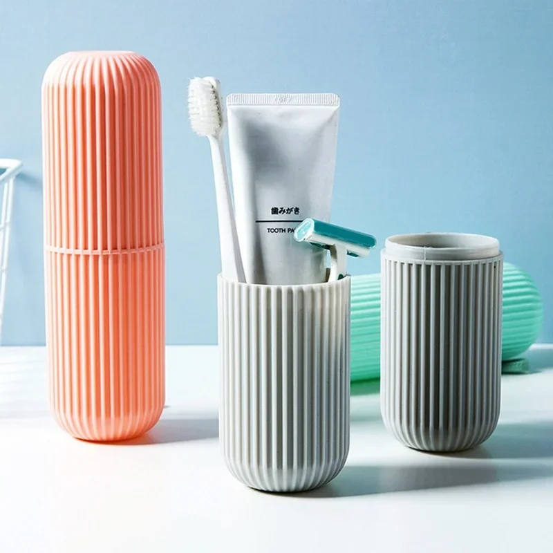 Travel-Portable-Toothbrush-Cup-Bathroom-Toothpaste-Holder-Storage-Case ...